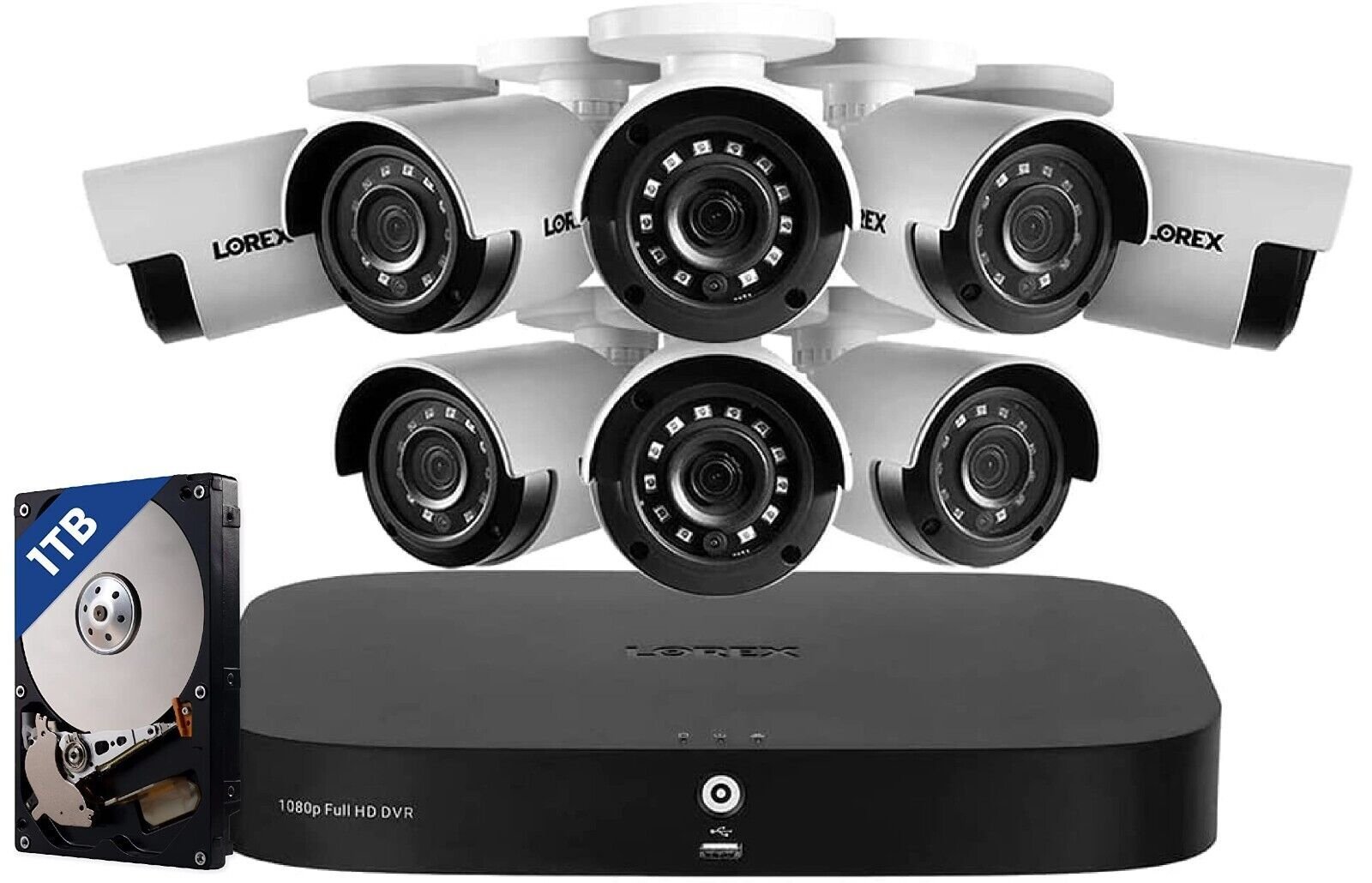Lorex 8 Channel Analog DVR CCTV - E-DIGITS